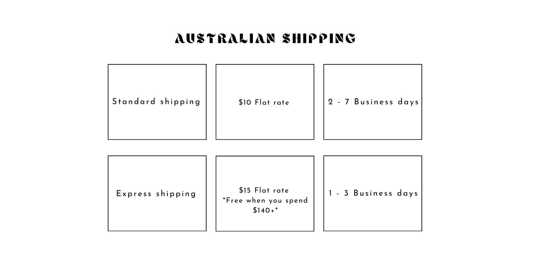 Shipping - Mane Intimates